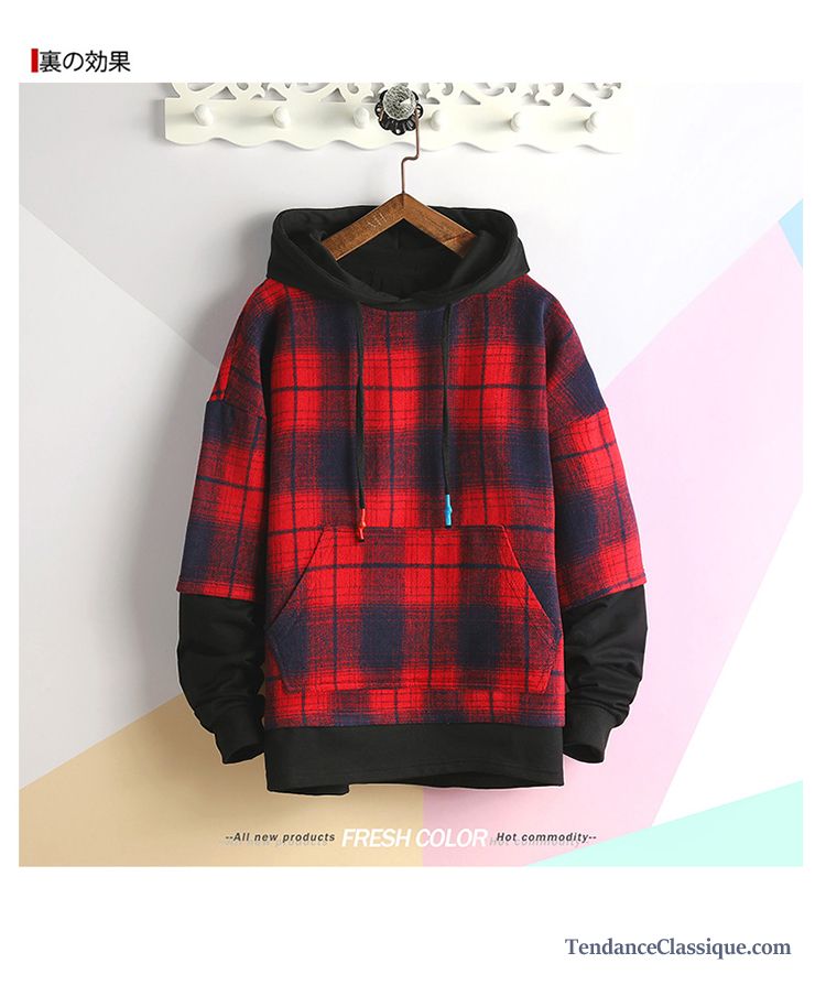 Sweat À Capuche Homme Rose, Sweat À Capuche Sans Manche Homme