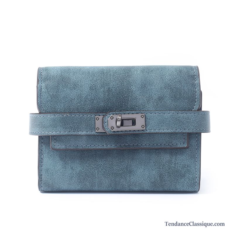Porte Monnaie Cuir Souple Femme