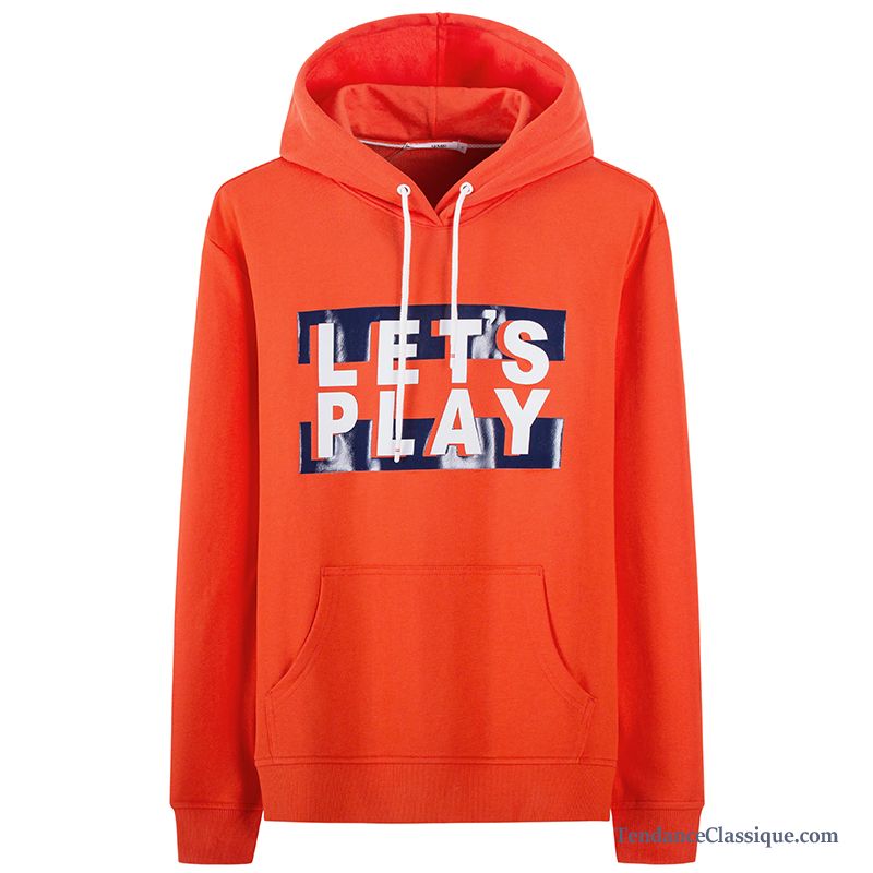 Sweat À Capuche Col Cheminée Homme Violet, Sweat À Capuche Homme ...